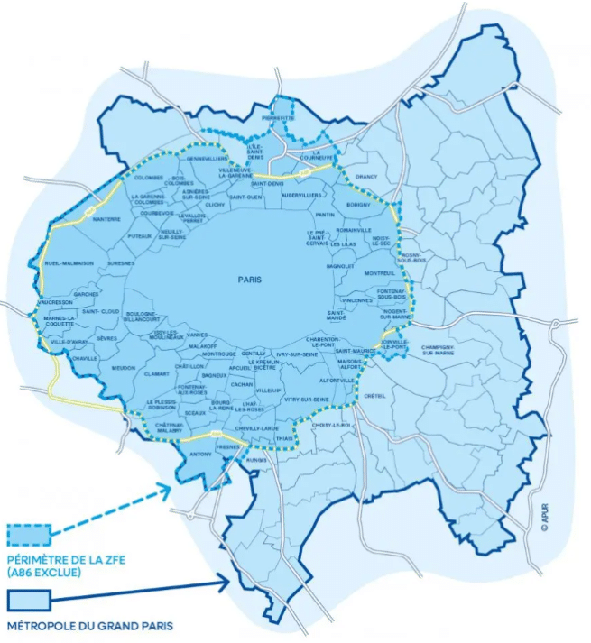 Grand Paris, ZFE, Crit’Air : les règles à connaître pour 2025